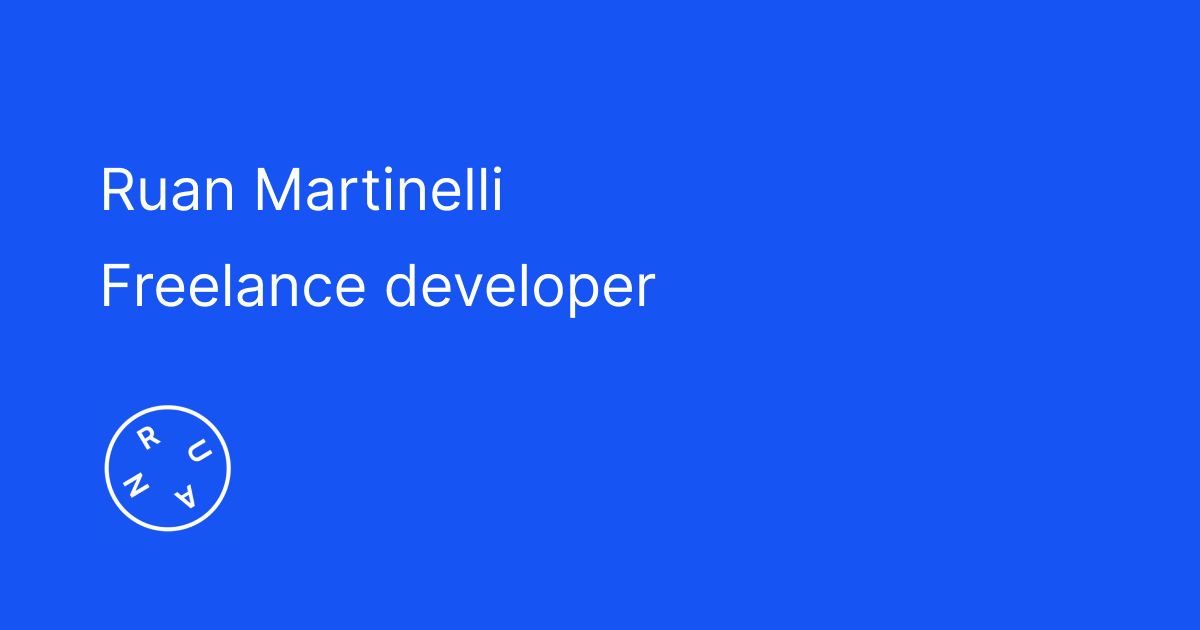 Ruan Martinelli